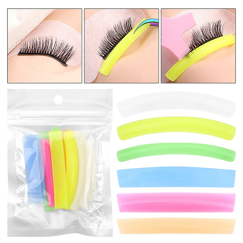 6-Pair-Reusable-Lash-Lift-Pads-Tool-Hydrogel-Patches-Soft-silicone ...