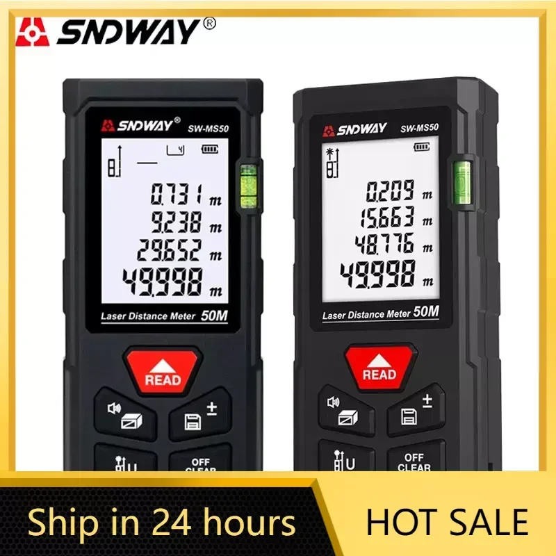 SNDWAY-Laser-Distance-Meter-Digital-Professional-Range-Finder-Laser ...