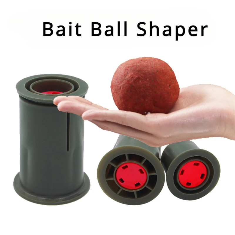 Bait-Ball-Shaper-Plastic-80mm-Army-Green-Color-Ocean-Boat-Fishing ...