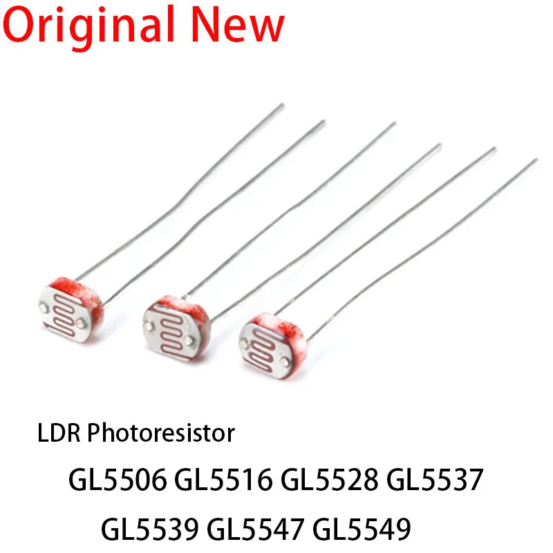 20PCS-LDR-Photo-Light-Sensitive-Resistor-Photoelectric-Photoresistor ...
