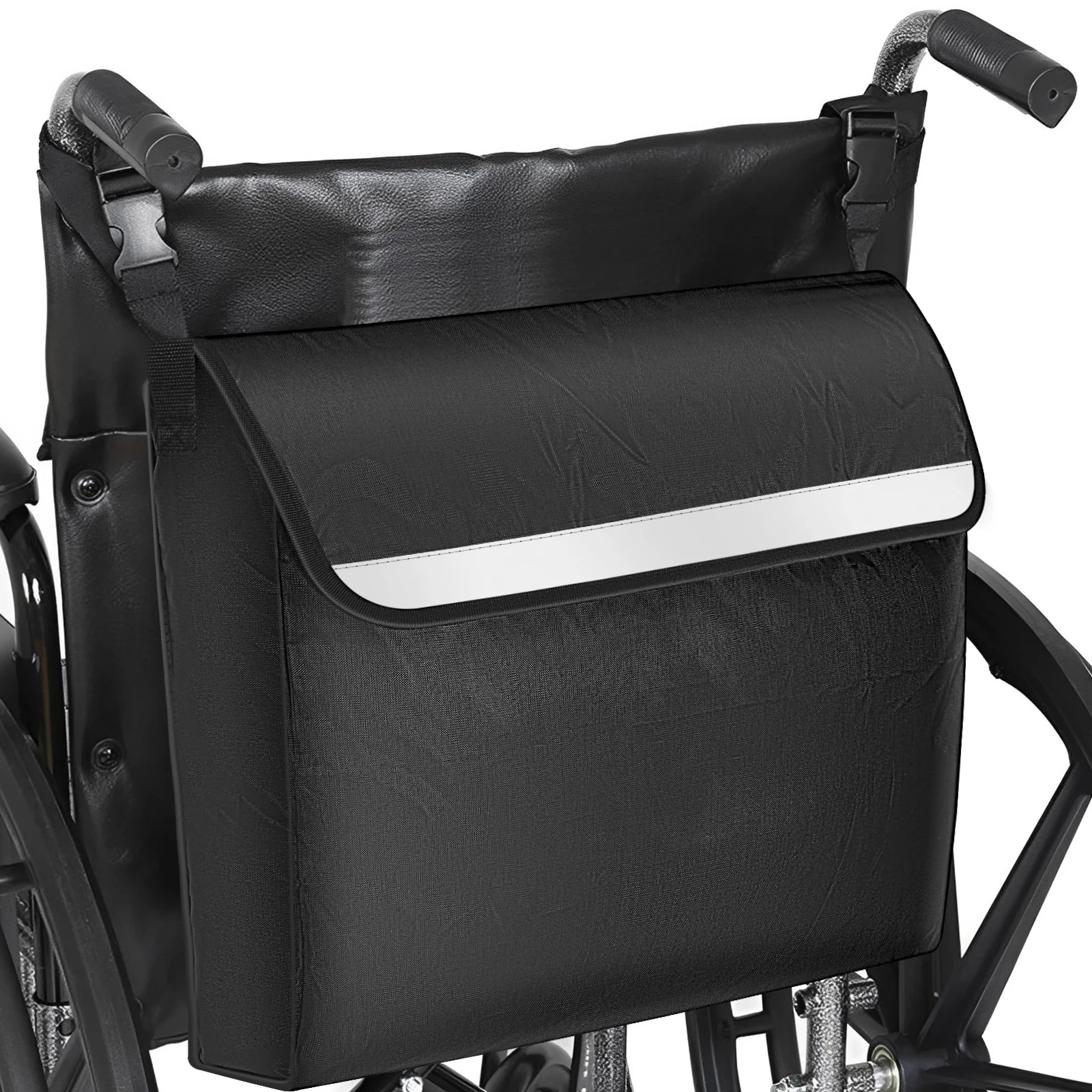 Wheelchair-Bag-Waterproof-Wheelchair-Pouch-with-Secure-Reflective-Strip ...