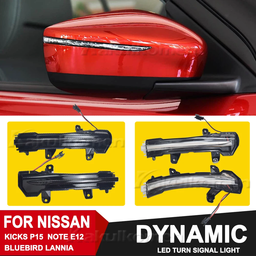For Nissan Kicks Note e Power 2017 2018 Car Accessories Dynamic LED ...