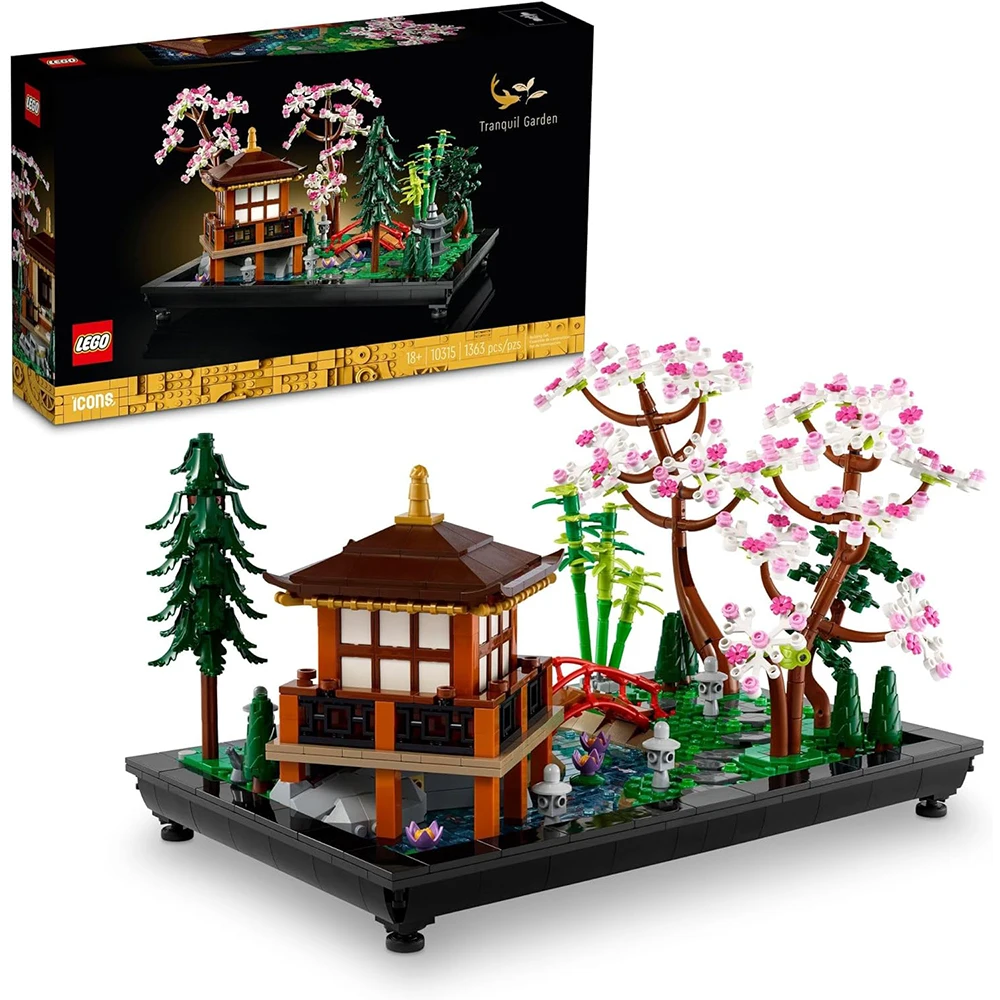 Lego-Zen-Jardim-Criativo-Building-Block-Toy-Set-Decora-o-do-quarto ...