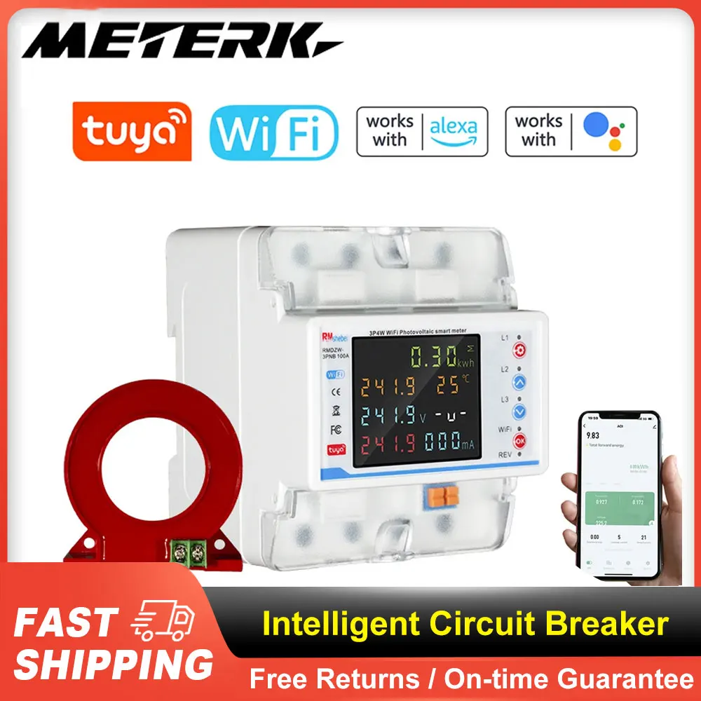 Tuya-WiFi-Intelligent-Circuit-Breaker-Automatic-Reclosure-Protector-3P4W-Power-Three-Phase ...