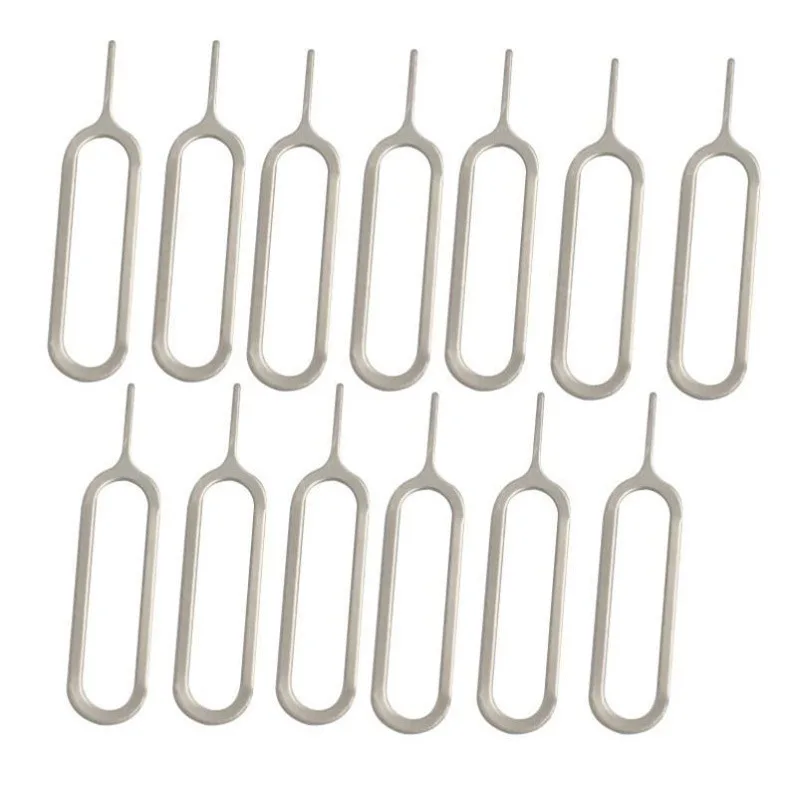 100Pcs/lot Sim Card Tray Pin Ejecting Removal Needle Opener Ejector For ...