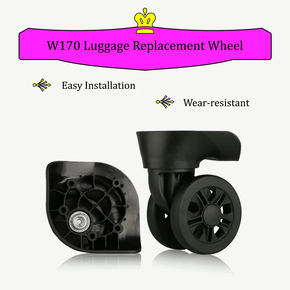 W170 Suitcase Luggage Accessories Universal 360 Degree Wheel Quality ...