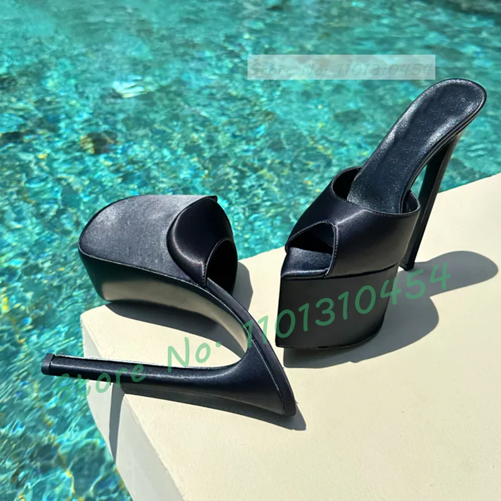 Pointy-Sexy-Satin-Platform-Mules-Women-Summer-Open-Toe-Croc-Pattern ...