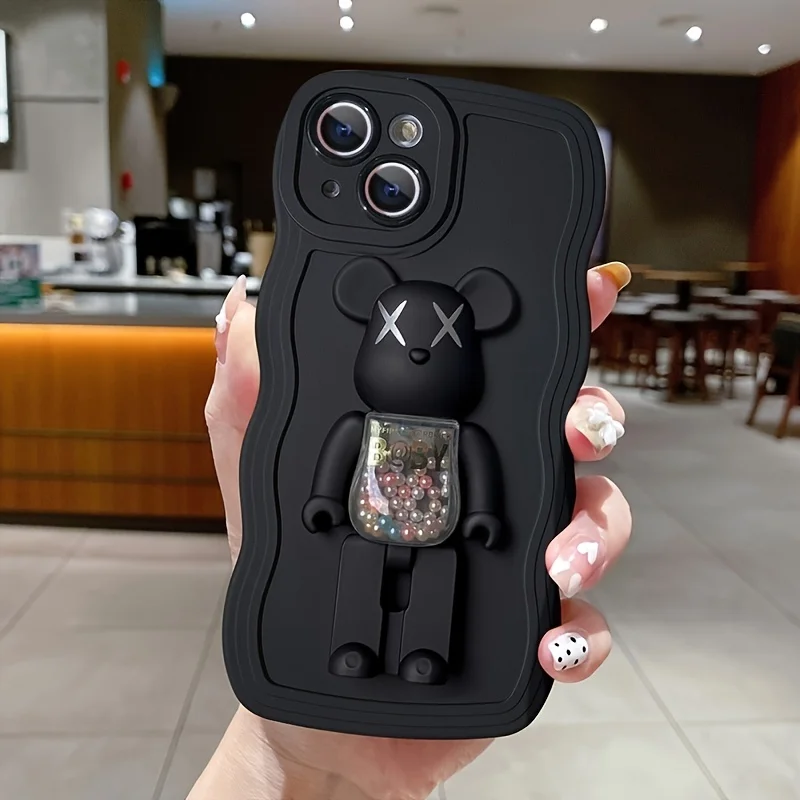 Phone-Case-With-Cute-Teddy-Bear-Foldable-Stand-For-iPhone-14-13-12-11 ...