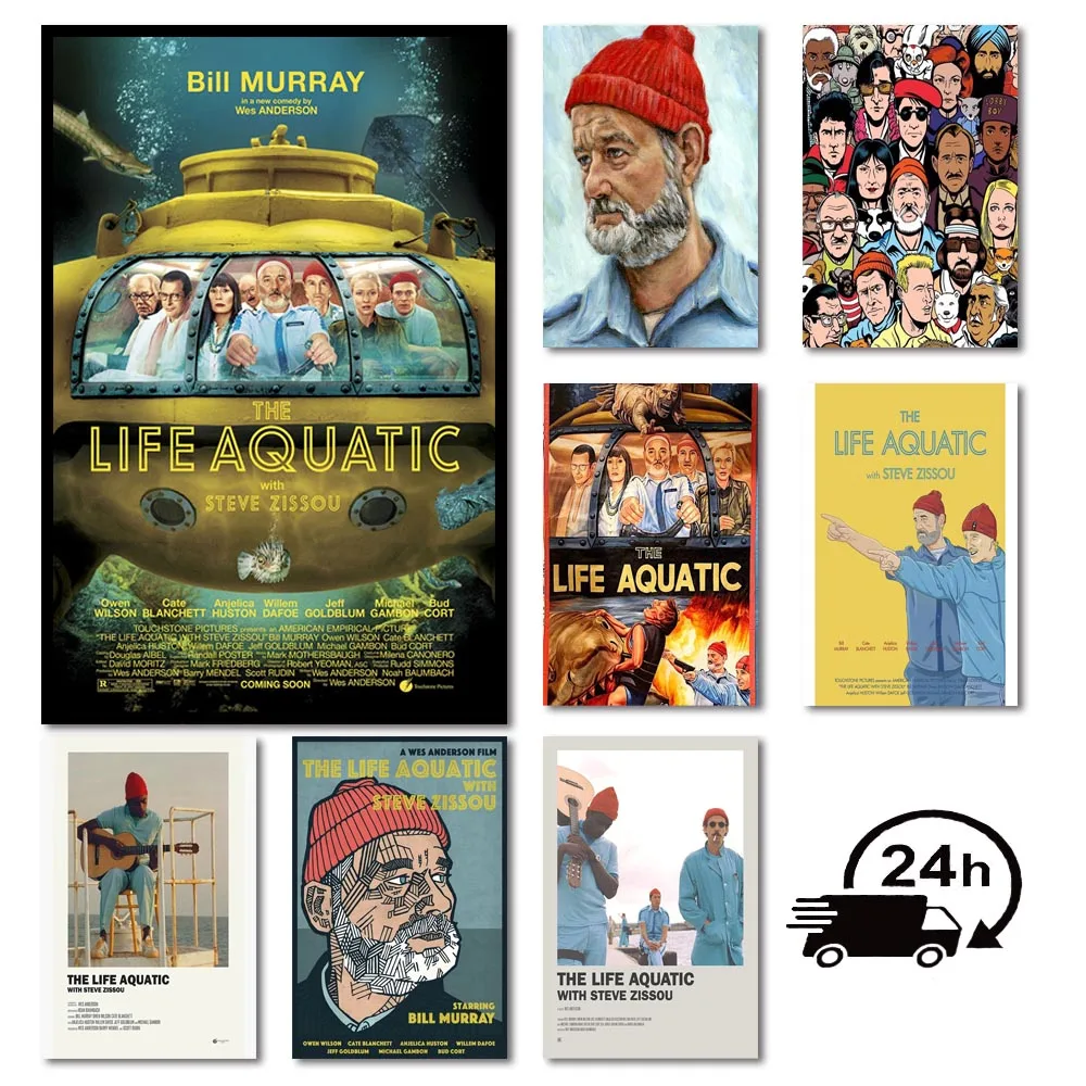 Life Aquatic With Steve Zissou Poster