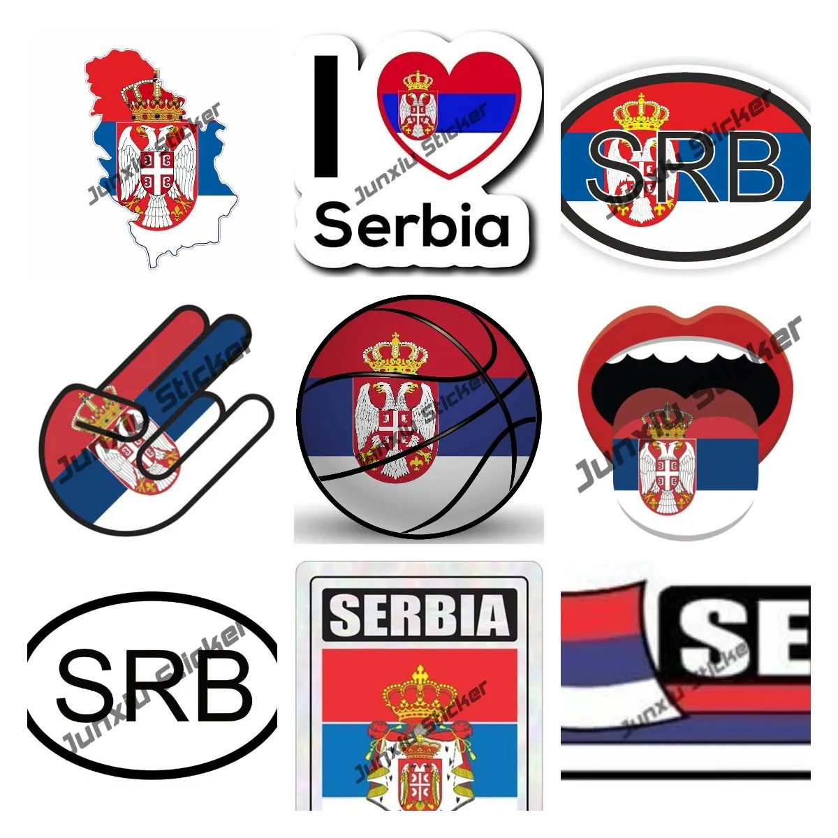 Serbia-Crash-Flag-Funny-PVC-Motorcycle-Sticker-Decal-Personality ...
