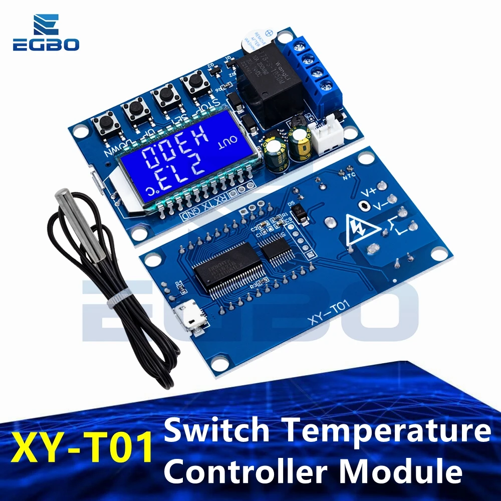 XY-T01-Digital-Thermostat-Heating-Refrigeration-Digital-Temperature ...