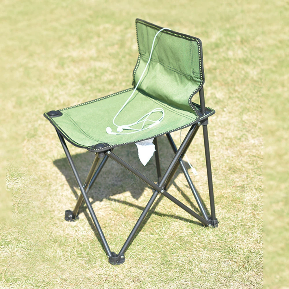 Fold-Beach-Chairs-Backrest-Stool-Portable-Camping-Outdoors-Fishing ...