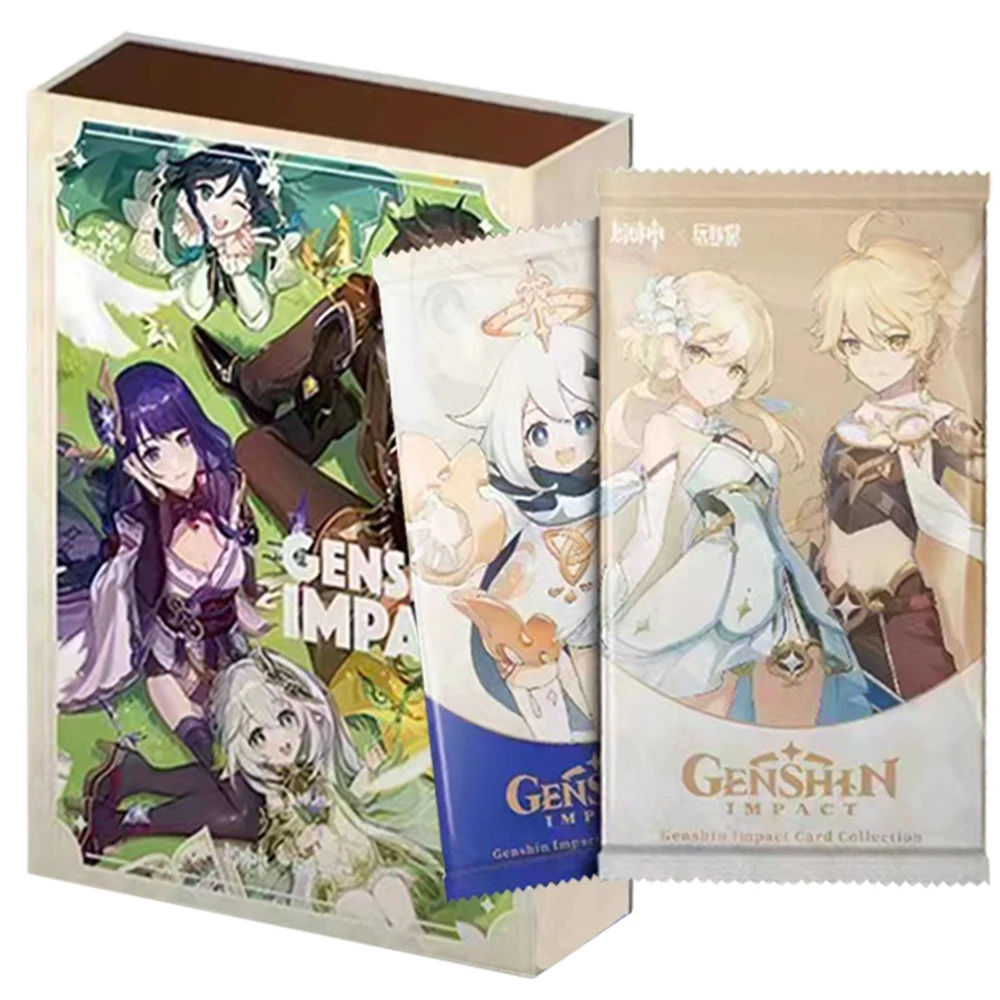 Genshin Collectible Cards Genshin Cards Collection Genshin Impact