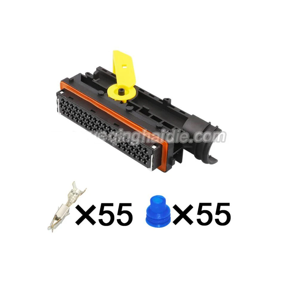 1-Sets-55-Pin-Automotive-Connector-Wire-Harness-Socket-Plug-With ...