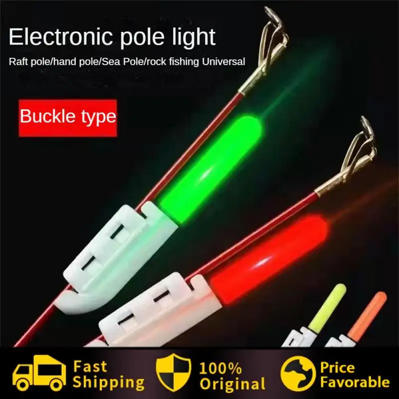 Plastic-Easy-To-Use-Night-Fishing-Convenient-Fishing-Pole-Lights-High ...