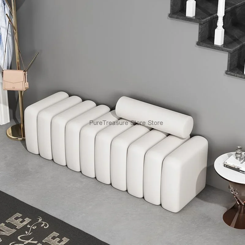 Creative Sofa Stool Luxury Shoe Changing Stool Clothing Store Rest Long ...
