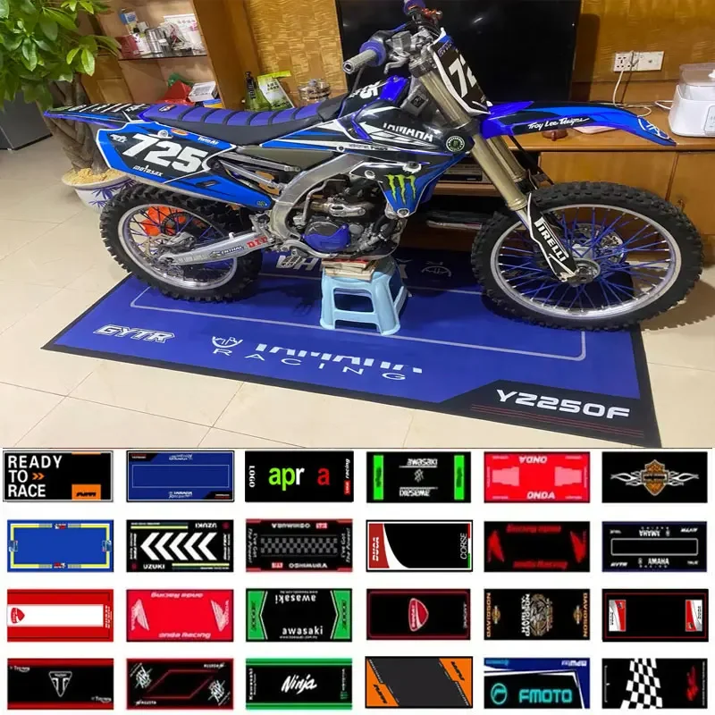Motorcycle-Mat-Motorcycle-Parking-Mats-Racing-Display-Carpet-for-Honda ...