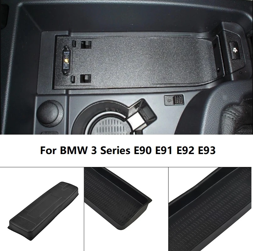 Mini Cooper For BMW 3 Series E90 E91 E92 E93 Center Armrest Storage Box ...