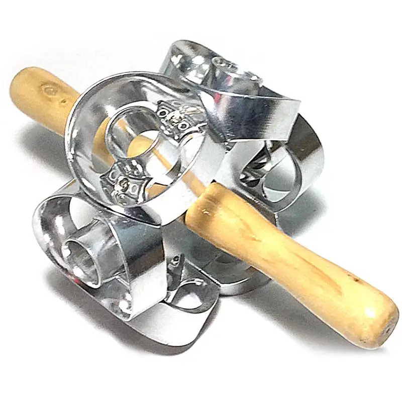 Mold Revolving Donut Cutter Maker Mold Pastry Dough Metal Baking Roller ...