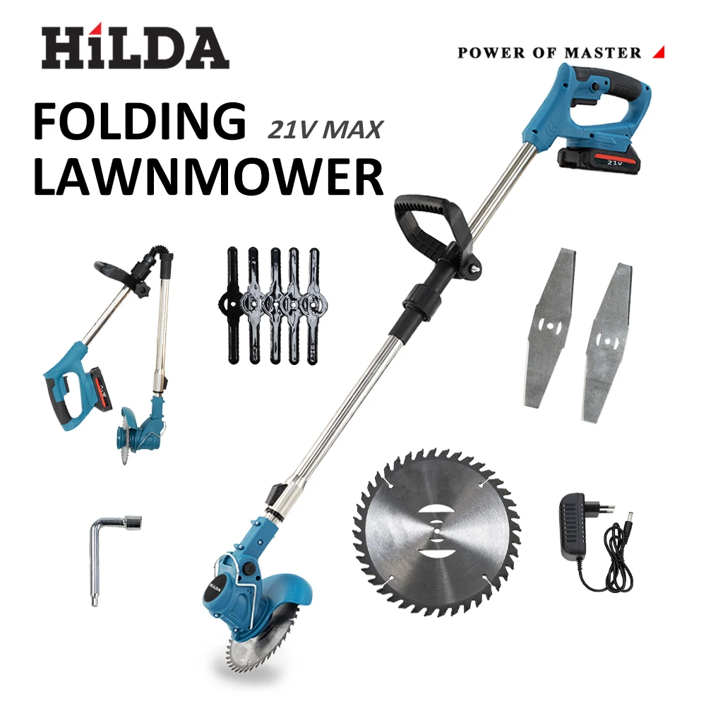 HILDA Электрический триммер для травы OZ168 | AliExpress