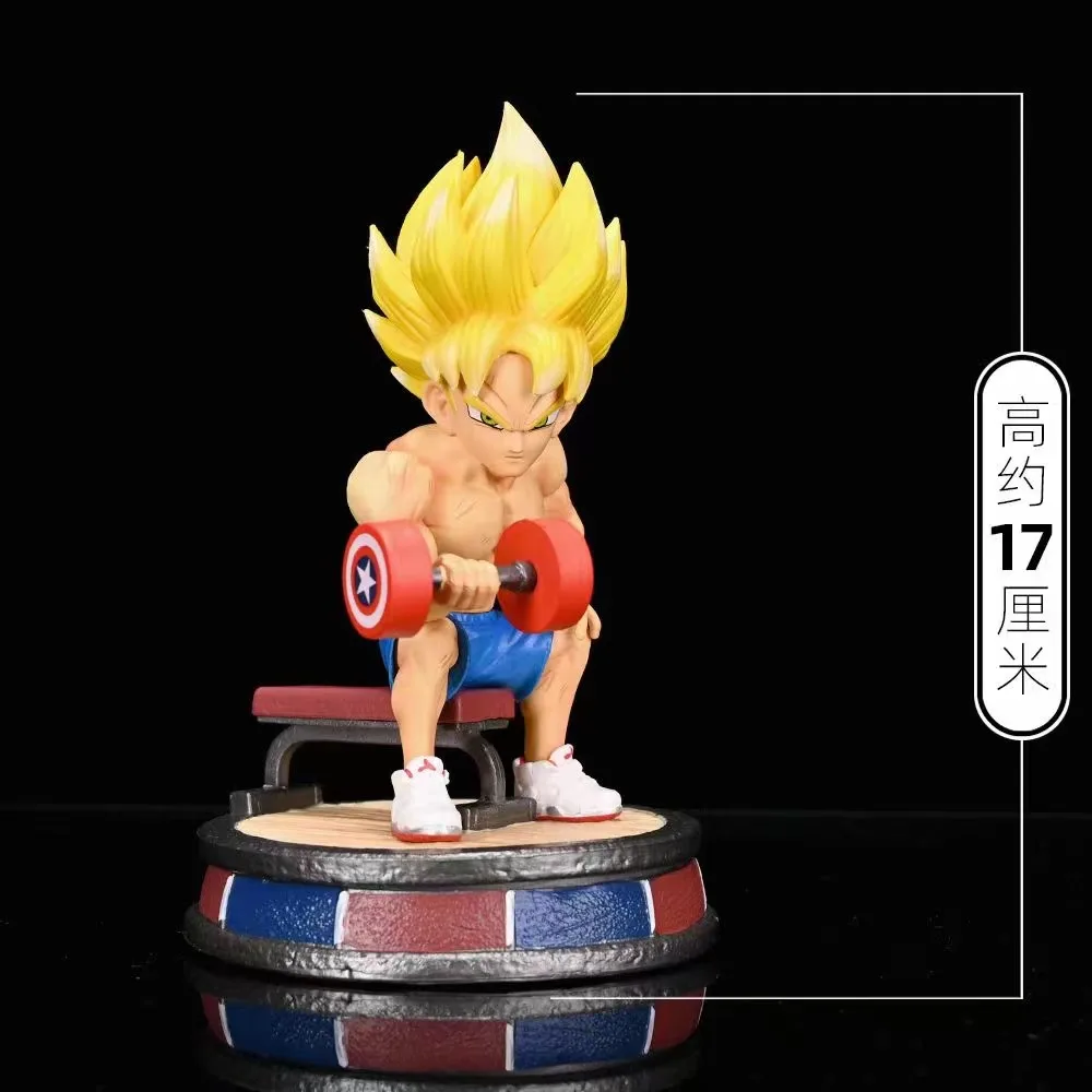 Nueva figura de Dragon Ball Z Vegeta Son Gohan Goku Fitness Dbz Muscle ...