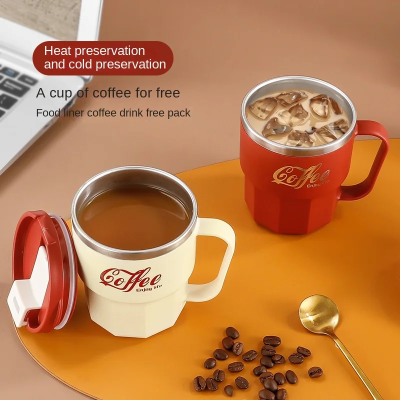 304-Stainless-Steel-Portable-Coffee-Mug-Light-Luxury-Suitable-for-Home ...