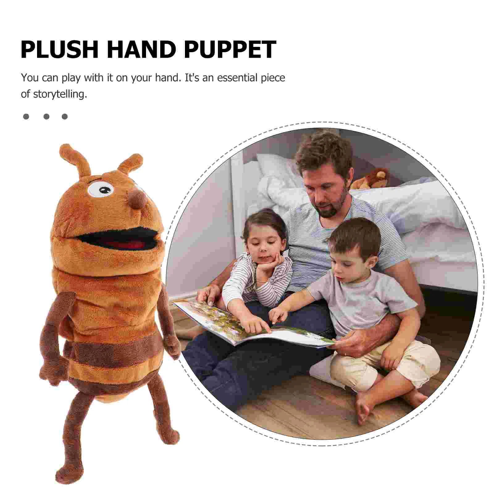 Ant Hand Puppet Puppets Educational Toy Plush Bird Toys Puzzle ...
