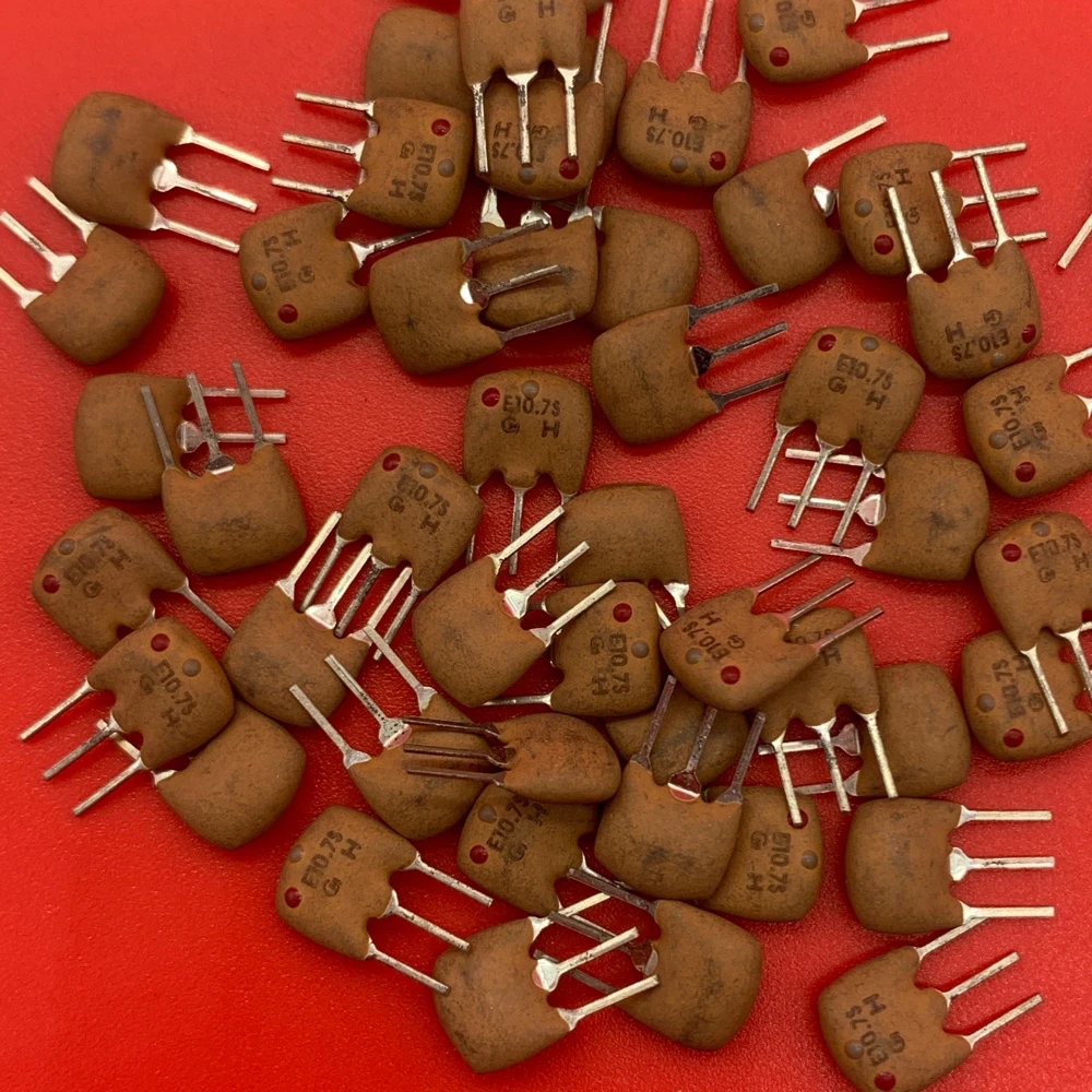 50pcs/ 10.7m Murata Ceramic Filter Sfe10.7ms2 E10.7s 10.7mhz Straight ...