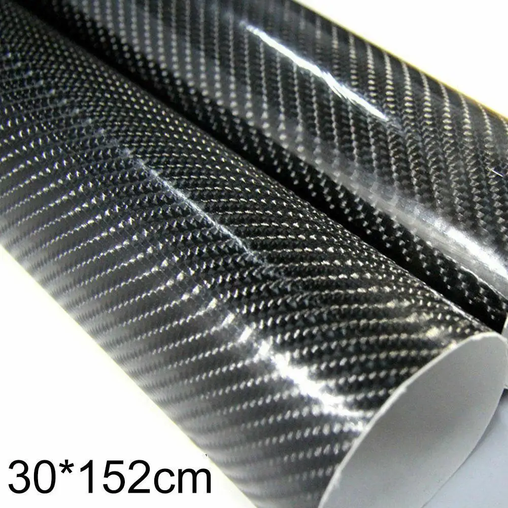 High-Glossy-7D-Carbon-Fiber-Sticker-Wrapping-Vinyl-Film-Motorcycle ...