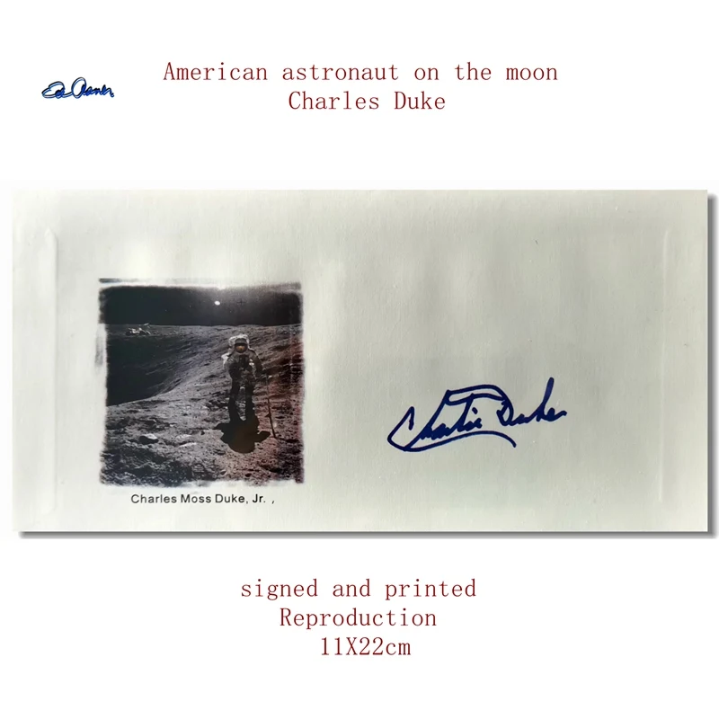 Charlie Duke Astronaut Autographs