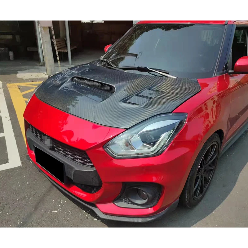 Suitable for 2017-2022 Suzuki Swift Sport ZC33S carbon fiber front ...