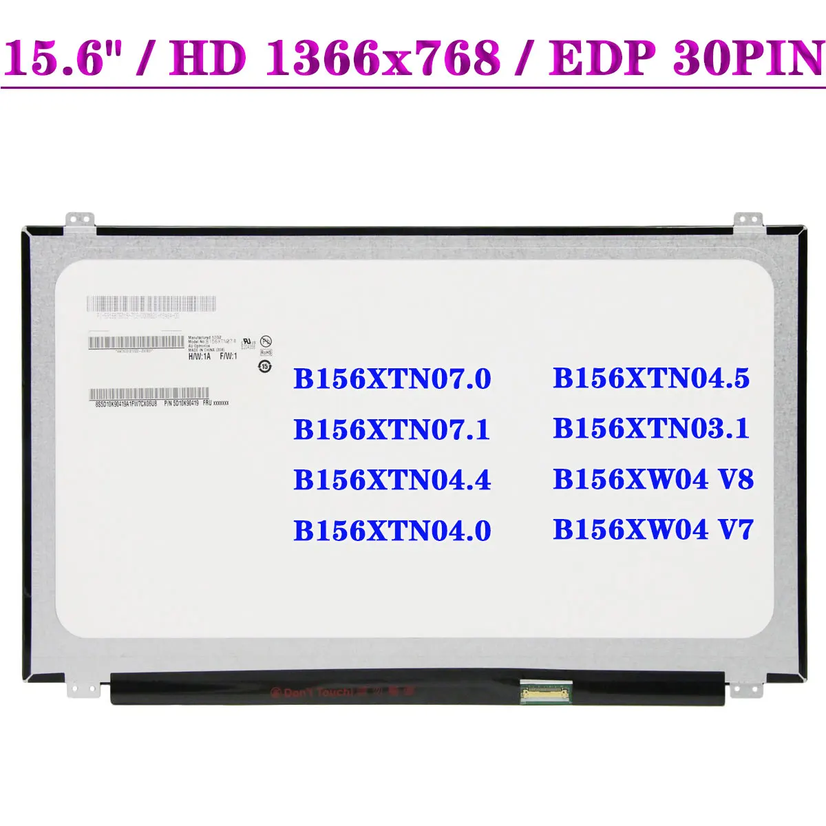 B156XTN07-0-Fit-B156XTN07-1-B156XTN04-4-B156XTN04-0-B156XTN04-5 ...
