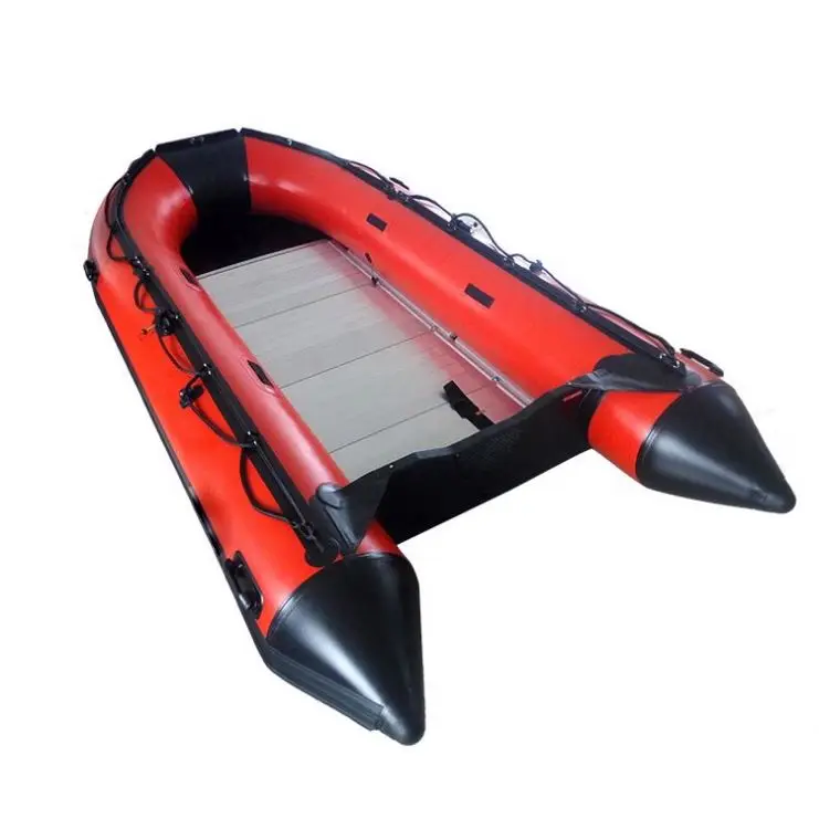 Hot Inflatable Rubber Boat Fishing Surfing PVC Boat Aluminum Floor ...