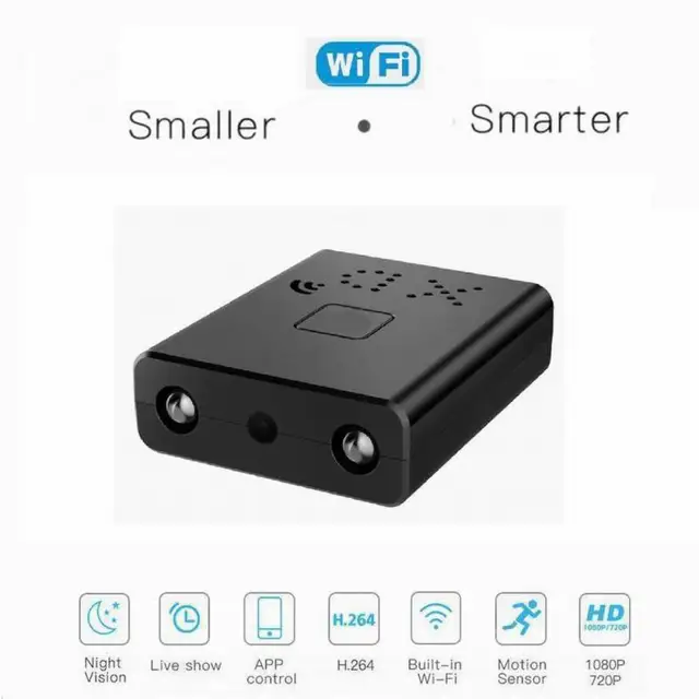 HD 1080P Mini Camera Home Security Wifi USB Micro Camcorder Motion ...