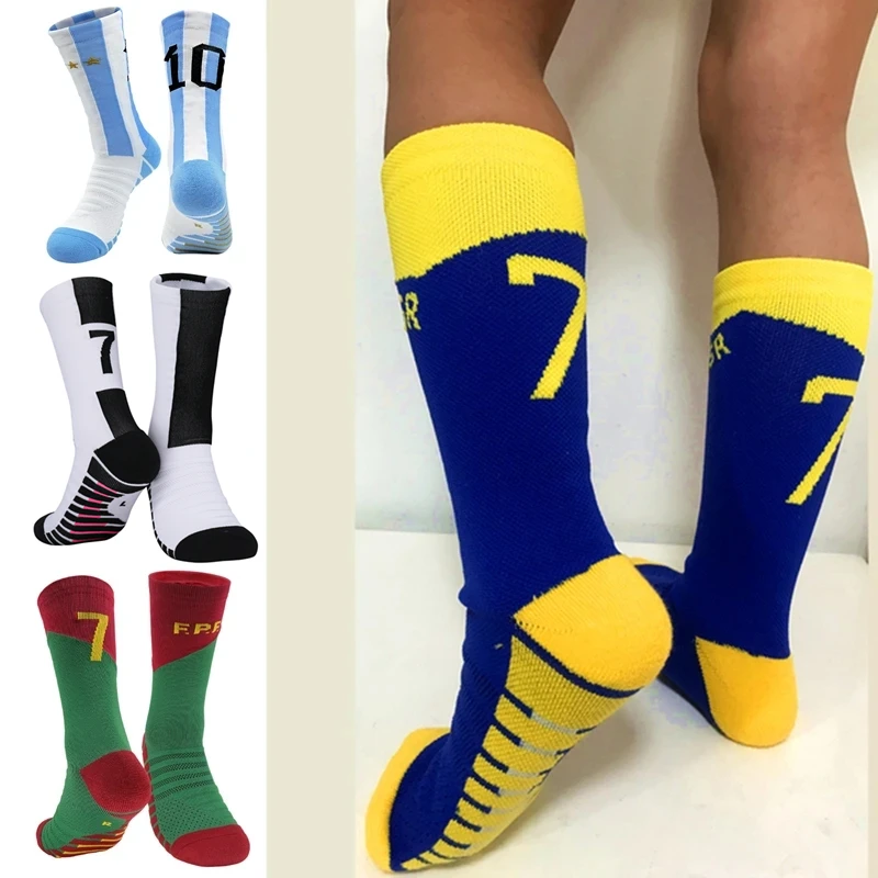 Kids-Soccer-Socks-Number-10-Star-7-Mid-tube-Boys-Cycling-Socks-Outdoor ...