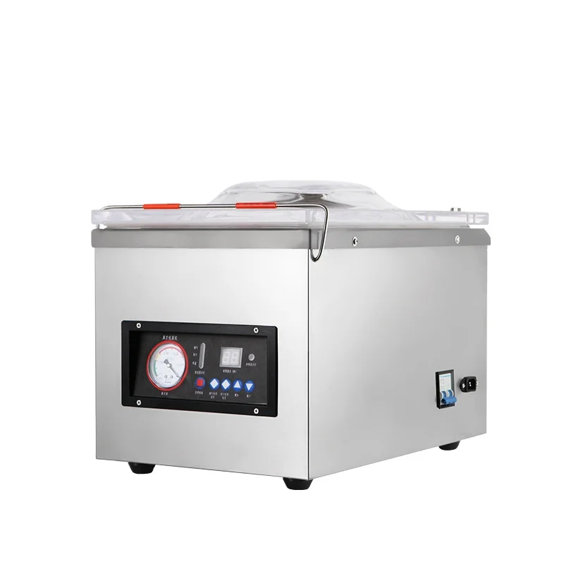 Dingli DZB-340 Vacuum Packing Machine Meat Packaging Heat Sealer for ...