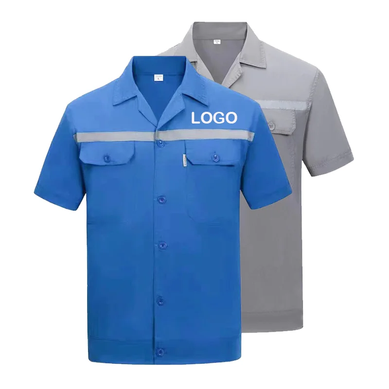 Customized-logo-workwear-top-DIY-design-logo-men-s-and-women-s-car ...