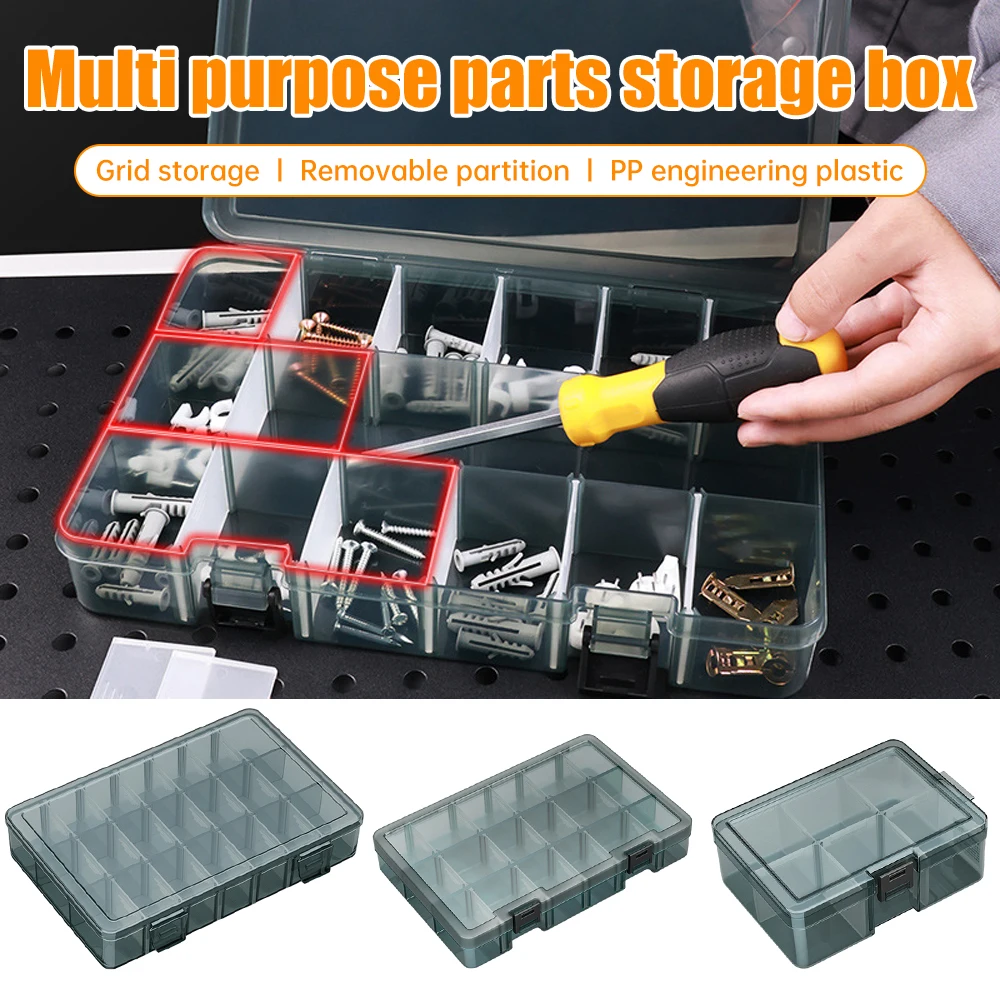 Multifunctional-Plastic-Tool-Parts-Box-Storage-Screw-Box-Tool-Small ...