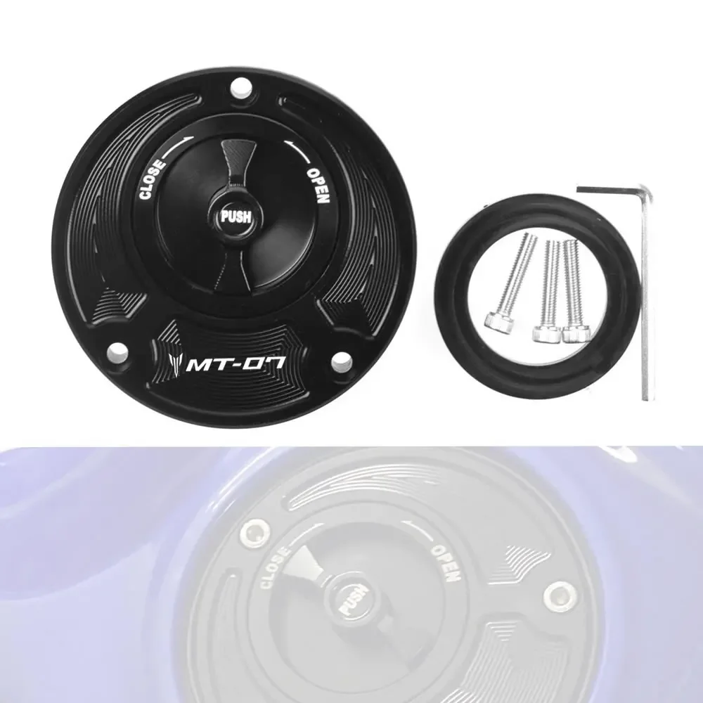 For-Yamaha-MT07-MT-07-FZ07-FZ-07-2014-2015-2016-CNC-Motorcycle-Fuel-Gas ...