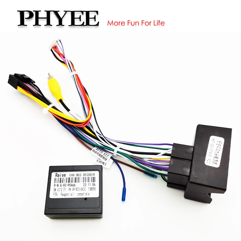 Cablaggio-Quadlock-CAN-BUS-Decoder-connettore-a-spina-a-16-Pin ...