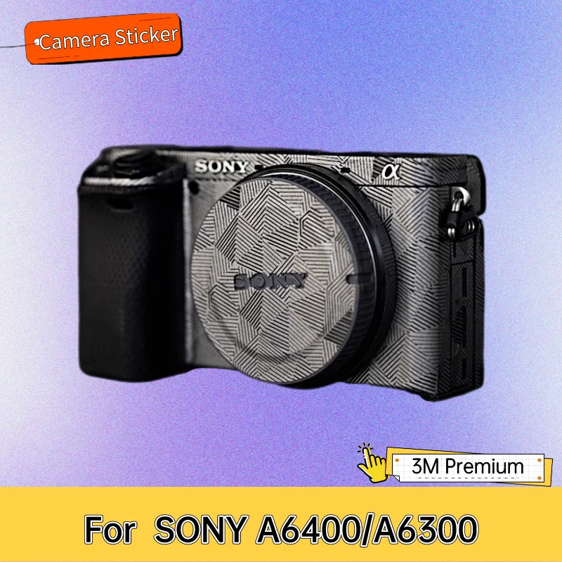 For SONY A6400/A6300/A6700/A6000/A6600/A6100 Camera Sticker Protective Skin Decal Vinyl Wrap ...