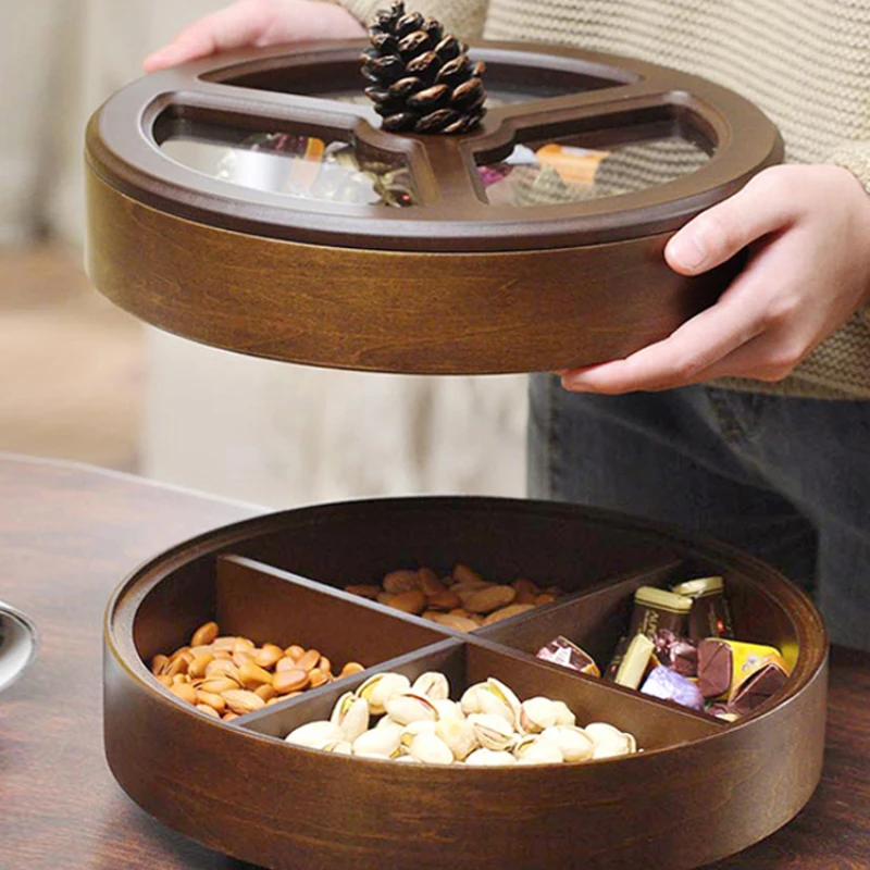Rotating-Solid-Wood-Food-Storage-Box-For-Nuts-Beans-Candy-Dry-Fruit ...