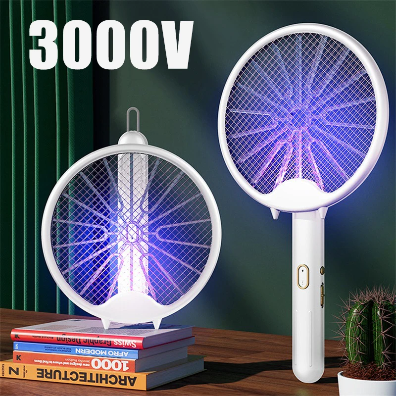 Fly-Swatter-Electric-Racket-Rechargeable-Bug-Zapper-Racket-Portable-2 ...