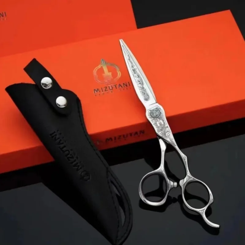 MIZUTANI-barber-scissors-Scissors-set-professional-barber-tools-thinning-scissors-6-0-inch-440C ...