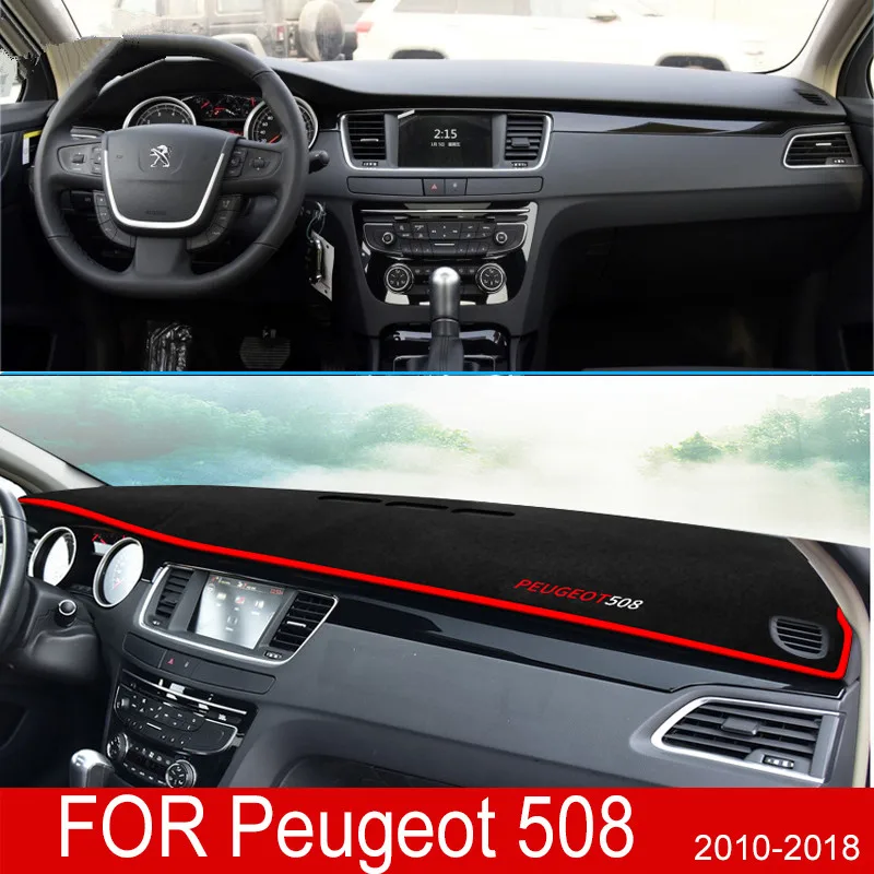 For-Peugeot-508-508sw-508GT-RXH-2010-2018-Anti-Slip-Mat-Dashboard-Cover ...