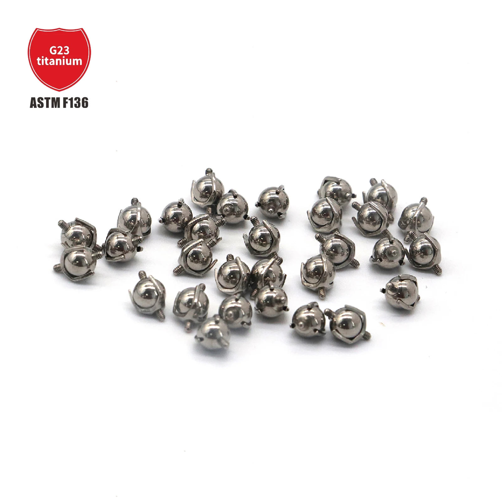 G23 Titanium Two-Way Movable Transfer Ball Ear Bone Nail Deconstruction ...