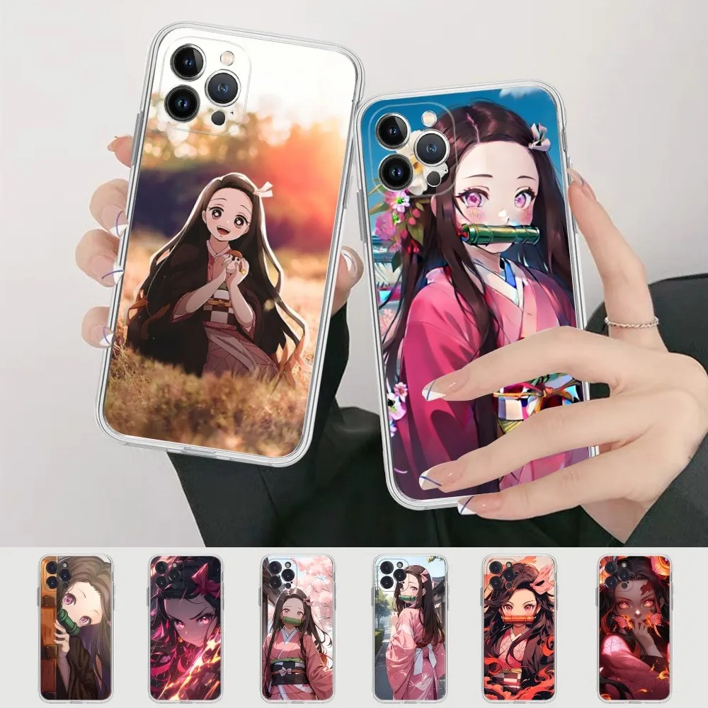 Demon-Slayer-Nezuko-Phone-Case-For-IPhone-14-11-12-13-Mini-Pro-XS-Max ...