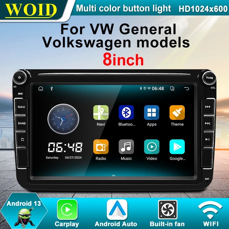 For-Volkswagen-Car-Radio-Multimedia-Player-Jetta-Skoda-Polo-Golf-Passat ...
