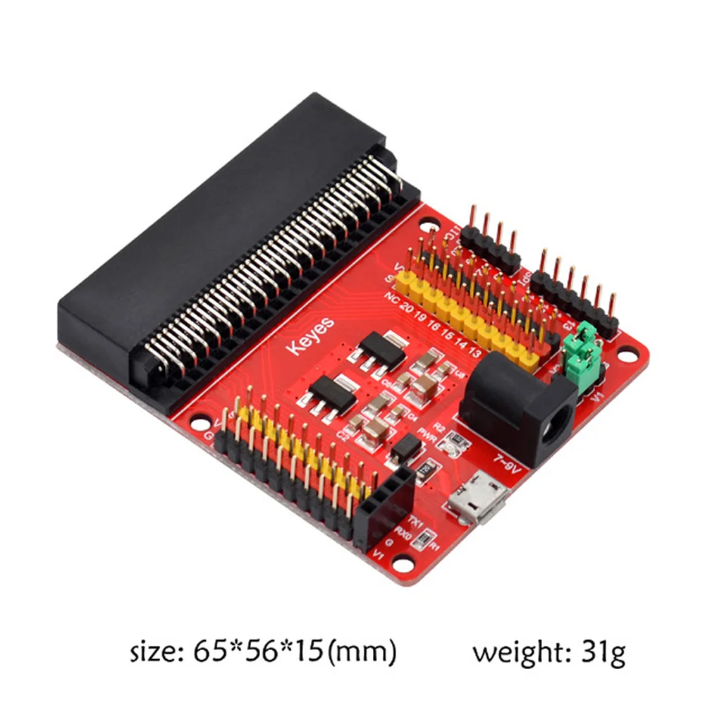 Generic Microbit Sensor Extension Board V2 Compatible 3.3v 5v Python ...