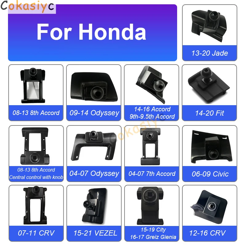 Car Special Mobile Phone Holder Base Vent Mount Bracket Clip For Honda ...